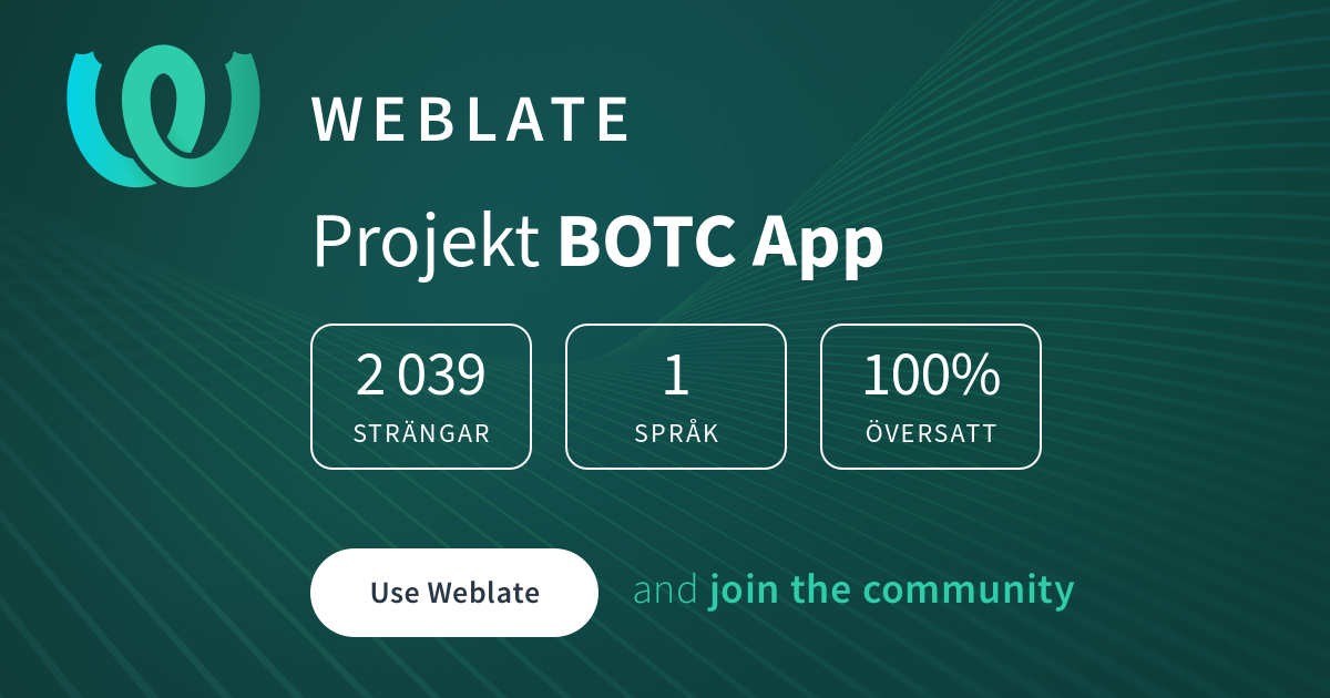 BOTC App - Swedish @ BOTC Translations