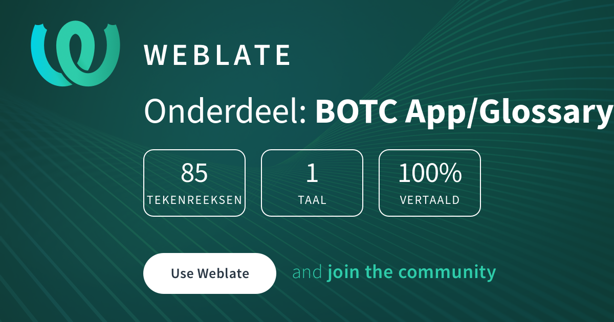 BOTC App/Glossary — Dutch @ BOTC Translations